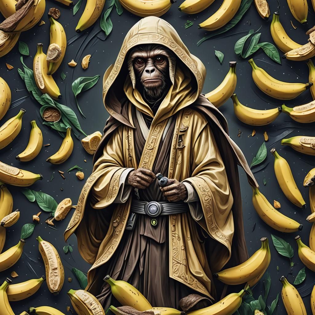Banana King - AI Generated Artwork - NightCafe Creator