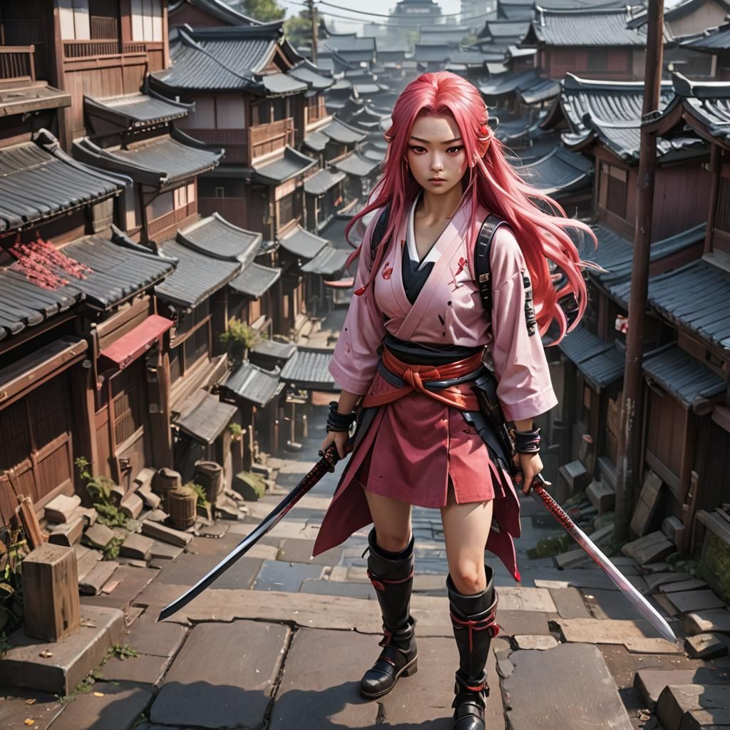 cute samurai - AI Generated Artwork - NightCafe Creator