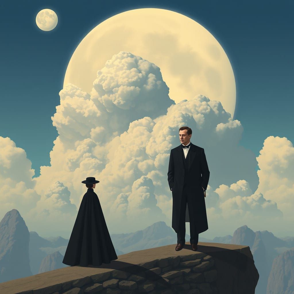 Surrealist Art Mashup - AI Art