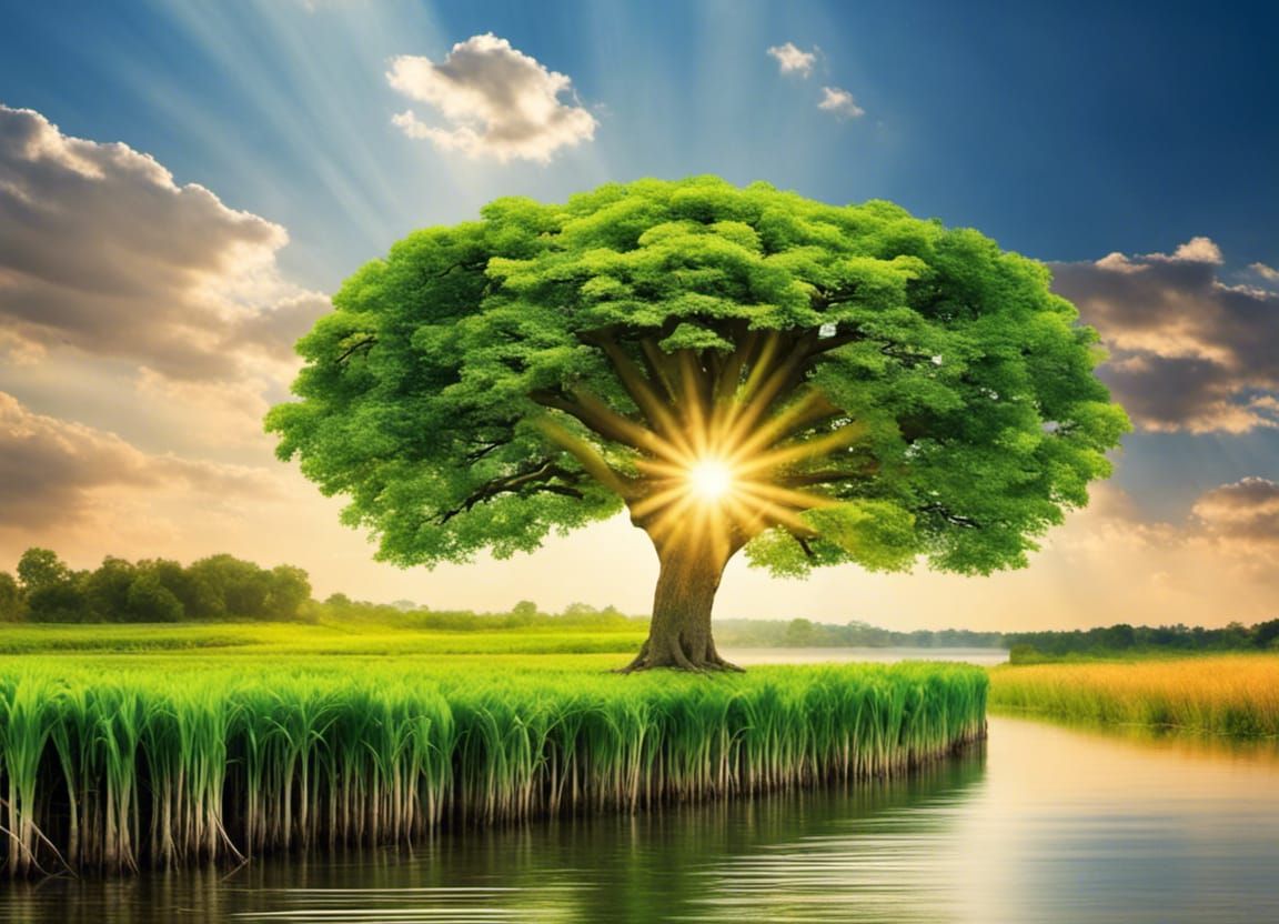 For he shall be as a tree planted by the waters, and that spreadeth out ...