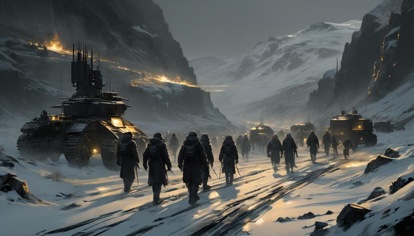 After four long years in the mountains it was time to retake the city...