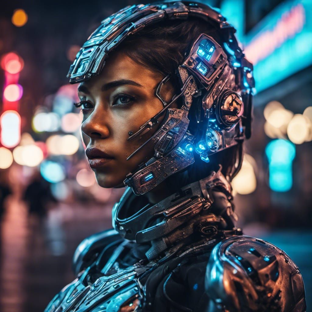 Agent Johanna- Cyborg 3000 Concept art - AI Generated Artwork ...