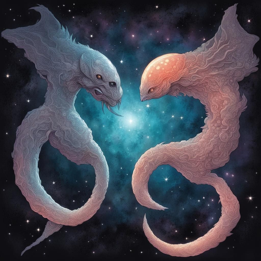 Thinker and Warrior (Worm) (Parahumans) - AI Generated Artwork - NightCafe Creator