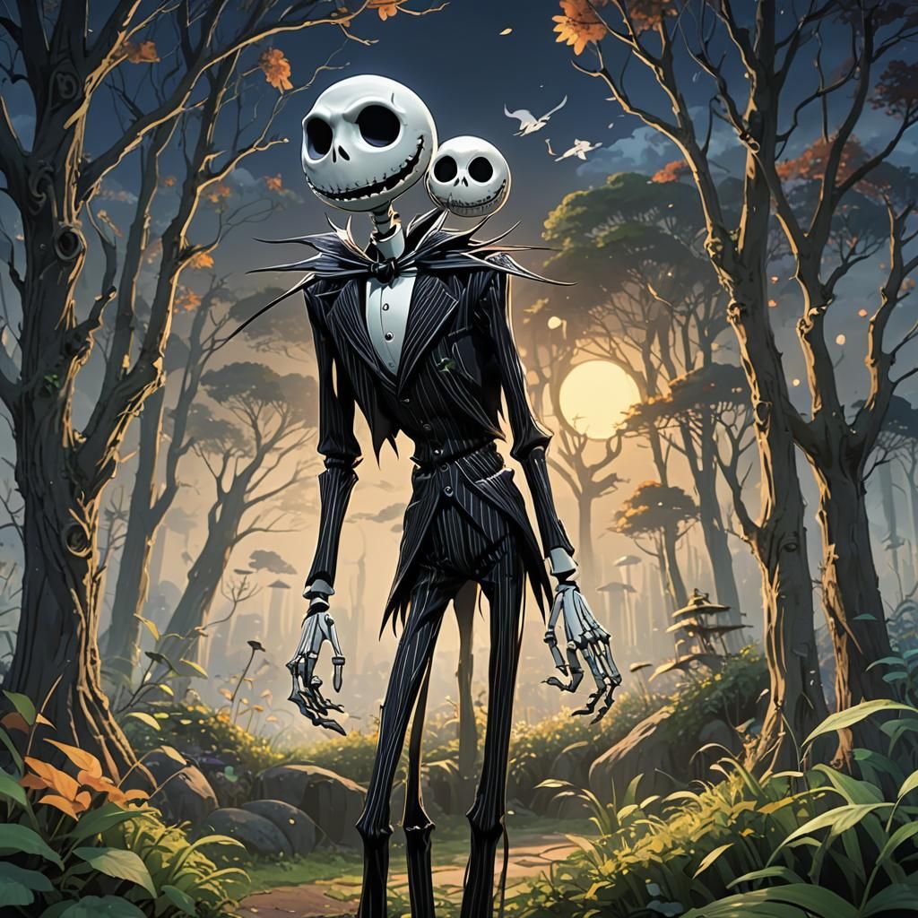 Jack Skellington - AI Generated Artwork - NightCafe Creator