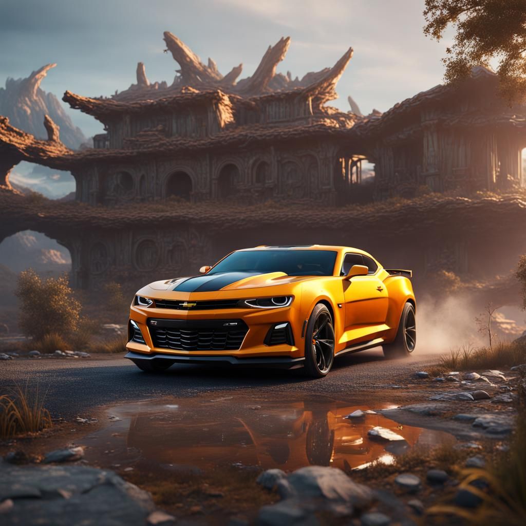 chevy camaro - AI Generated Artwork - NightCafe Creator
