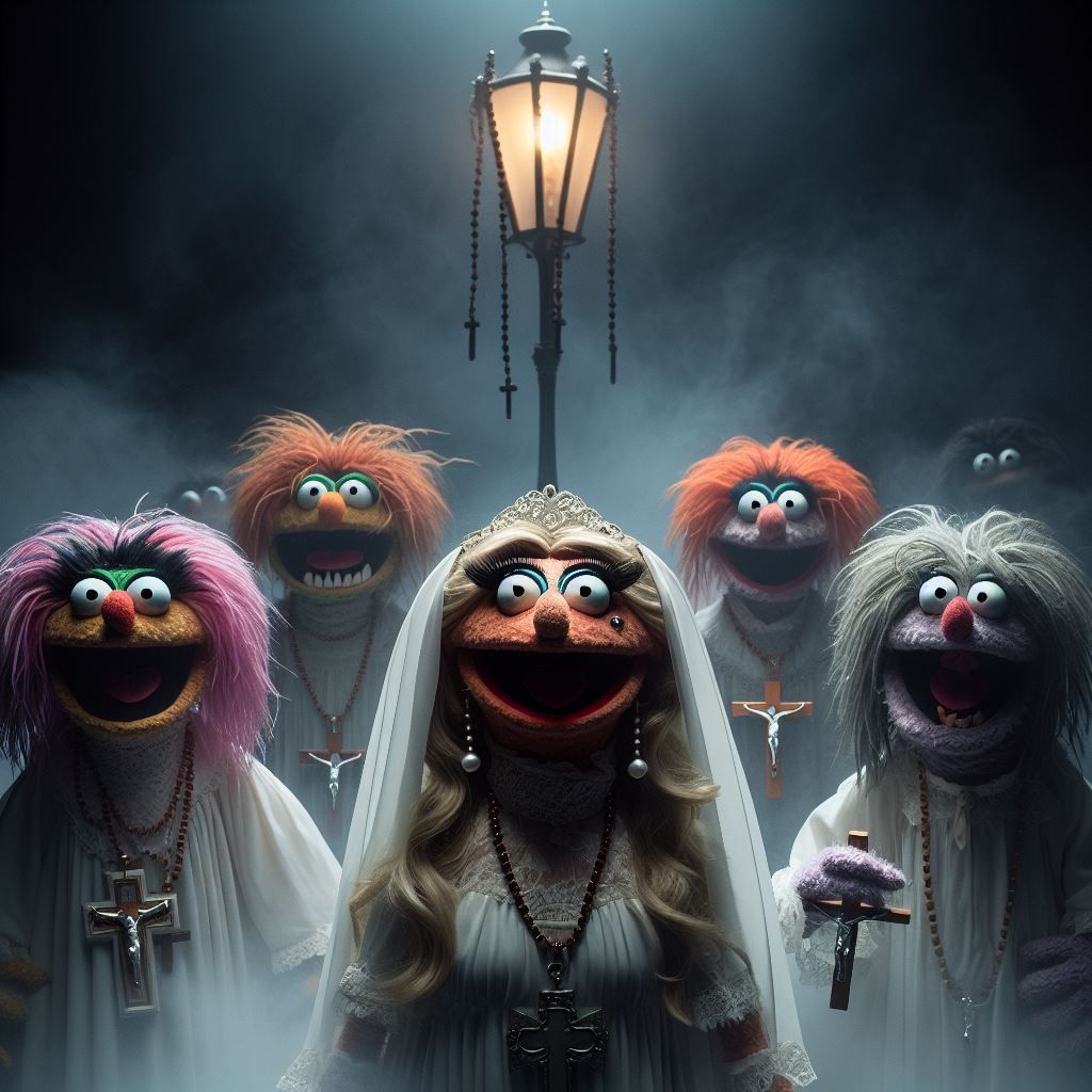 Muppets in Horror Films - AI Generated Artwork - NightCafe Creator