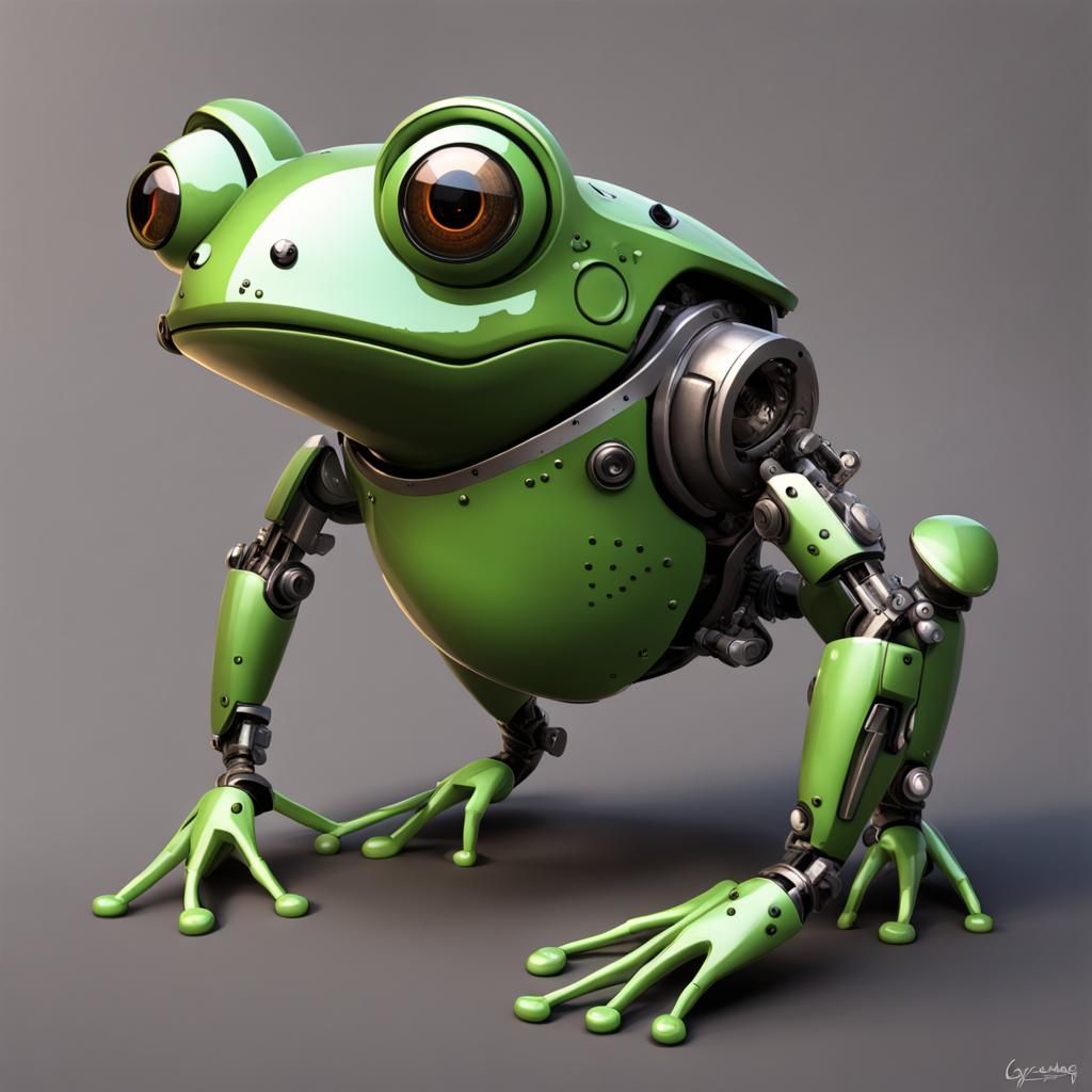 Frogbot - AI Generated Artwork - NightCafe Creator