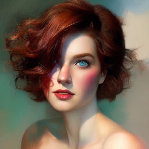 “A Familiar Portrait” - AI Generated Artwork - NightCafe Creator