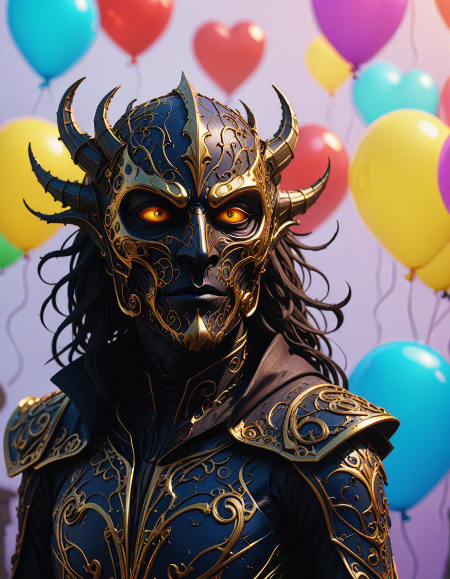 Cartoon caricature claymation masterpiece. The masked imposter scales ...