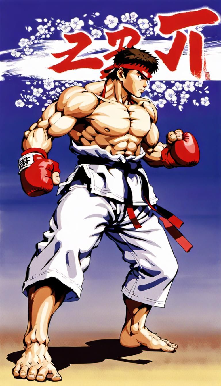 Ryu - AI Generated Artwork - NightCafe Creator