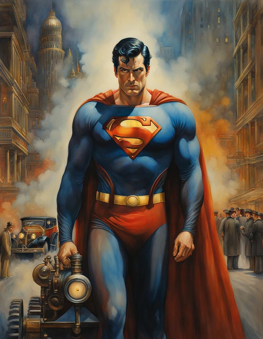 Superman - AI Generated Artwork - NightCafe Creator