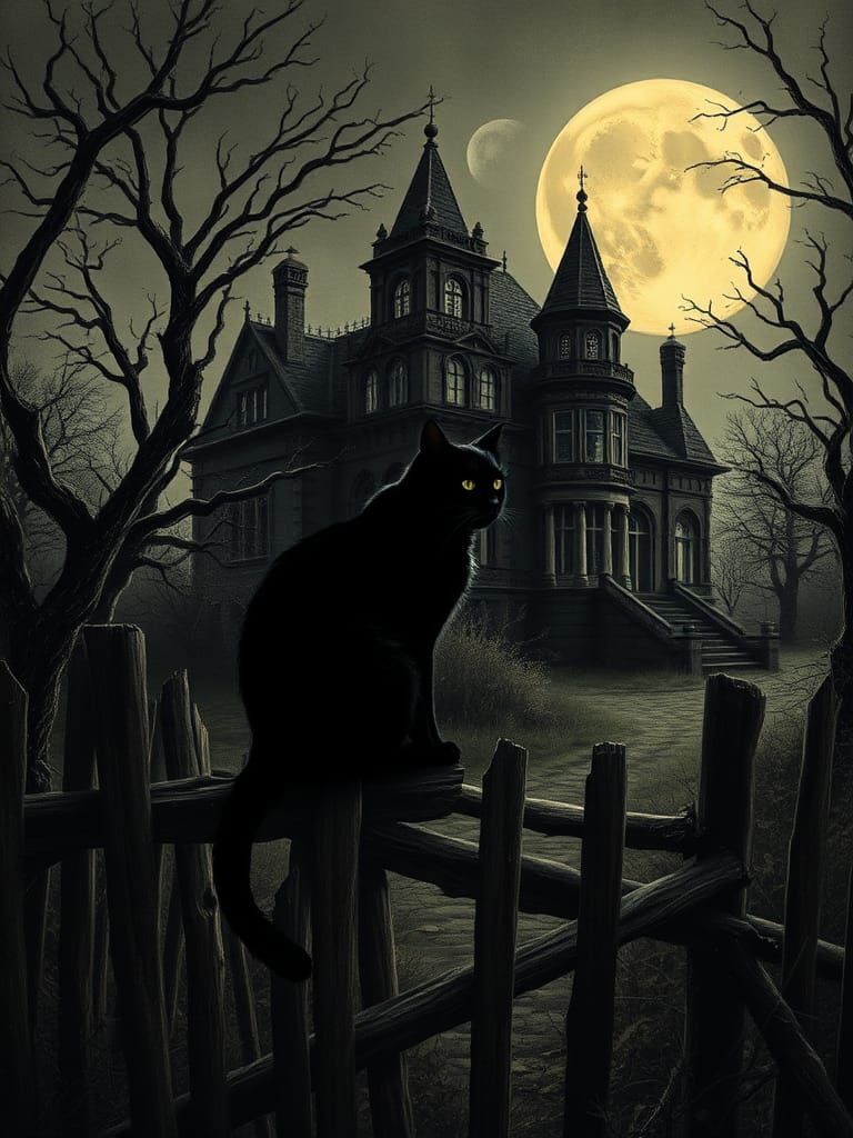 Black Cat Haunted House - Black Cat Haunted House