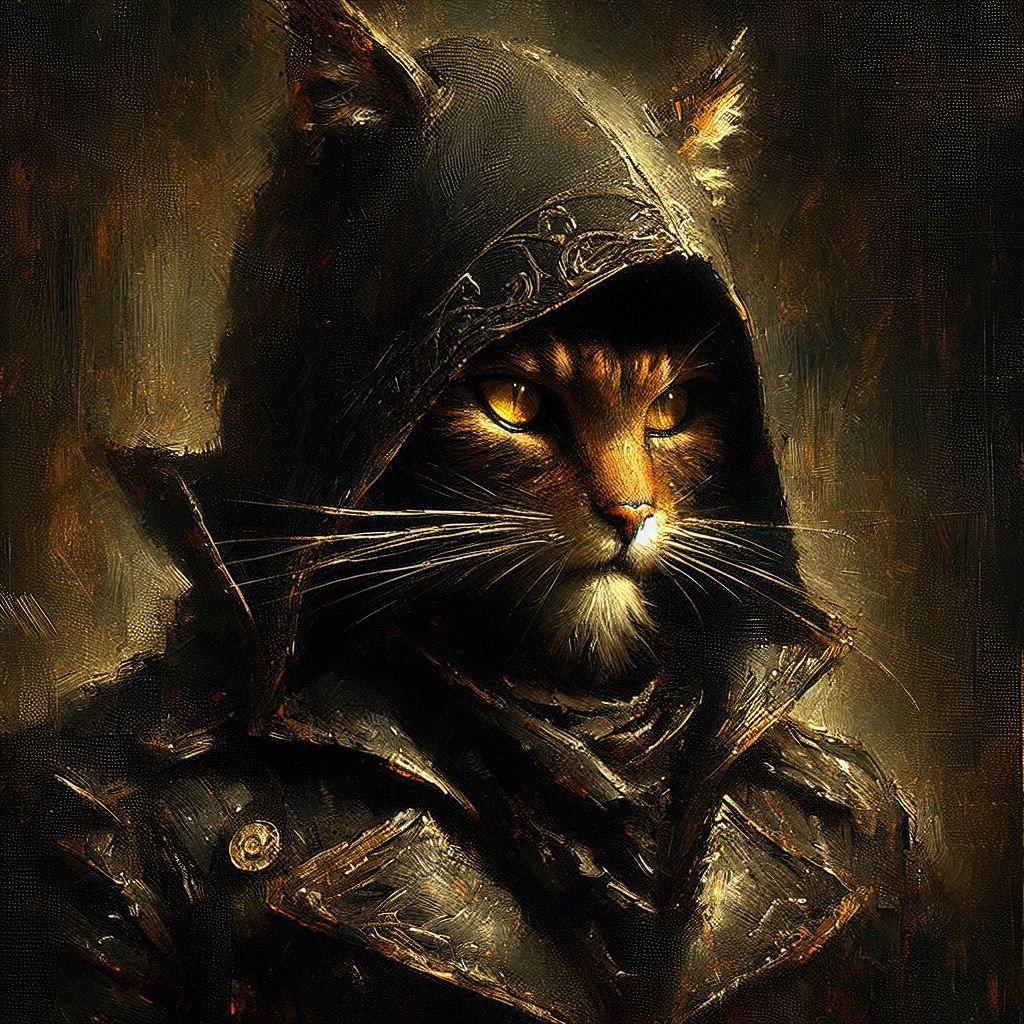 Assassin Cat - AI Generated Artwork - NightCafe Creator