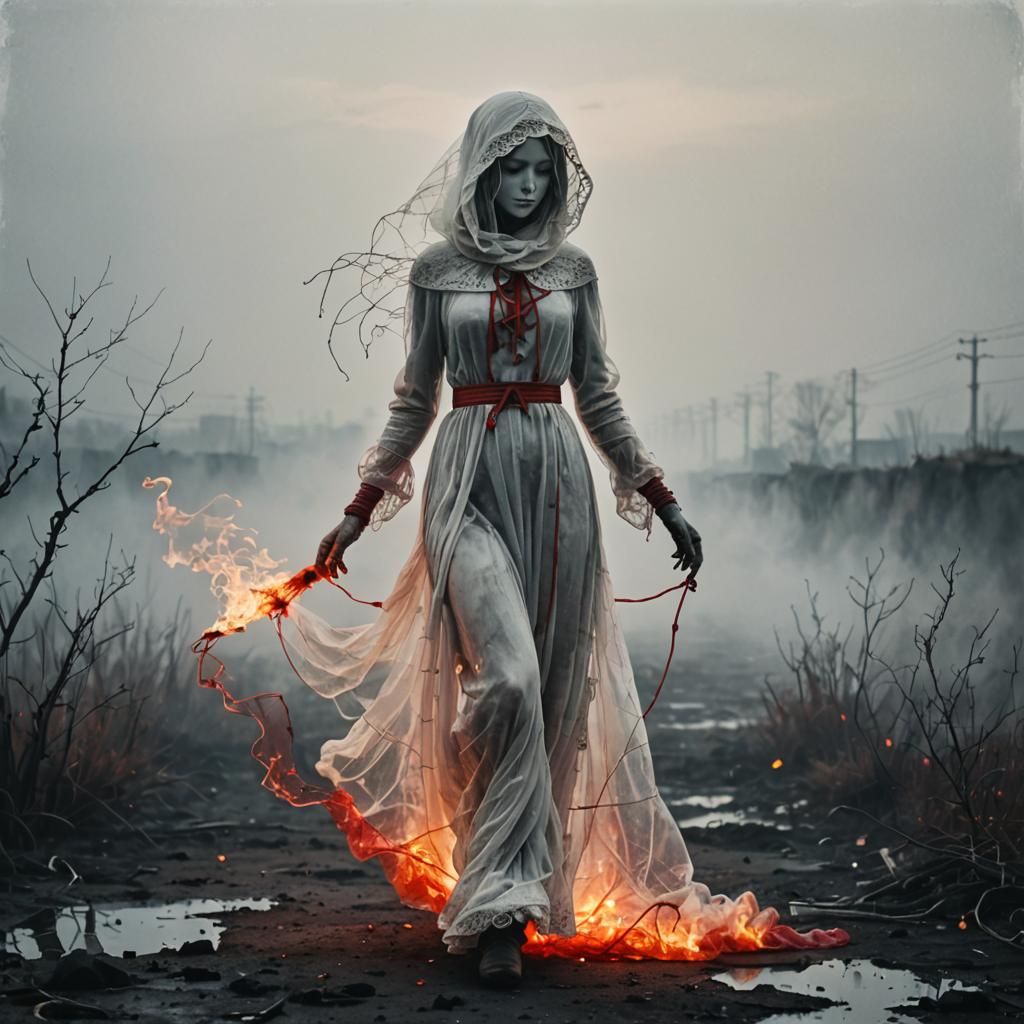 fire witch - AI Generated Artwork - NightCafe Creator
