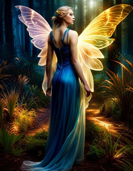 Delicate Front Wings : r/nightcafe