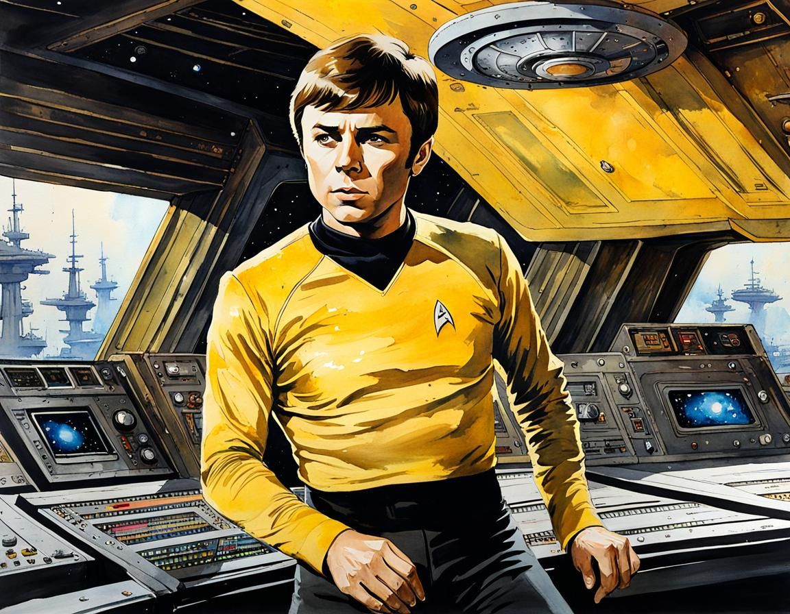 Pavel Chekov - AI Generated Artwork - NightCafe Creator