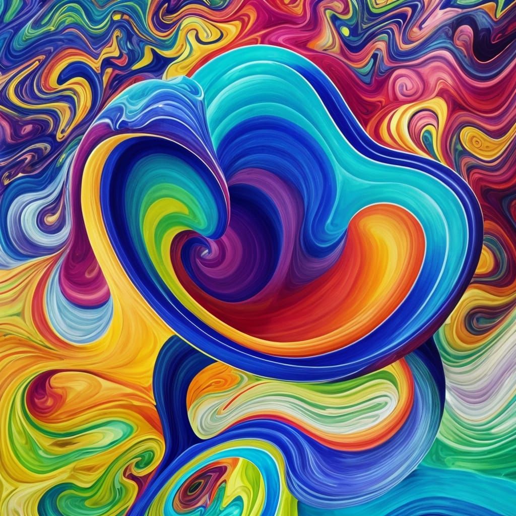 The perfect chair - Vibrant Psychedelic Chair Experience