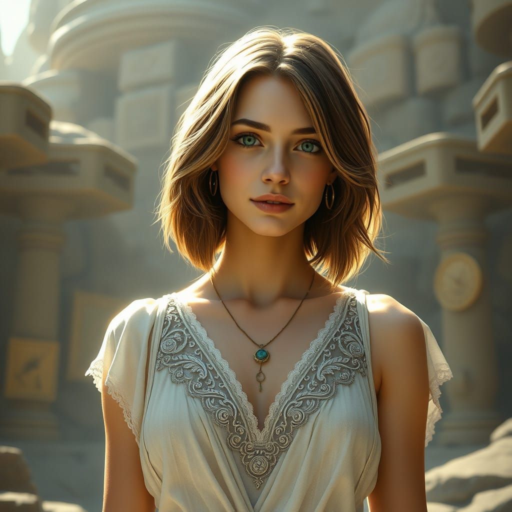 Aenea Arrives at the Time Tombs from Hundreds of Years in the Past