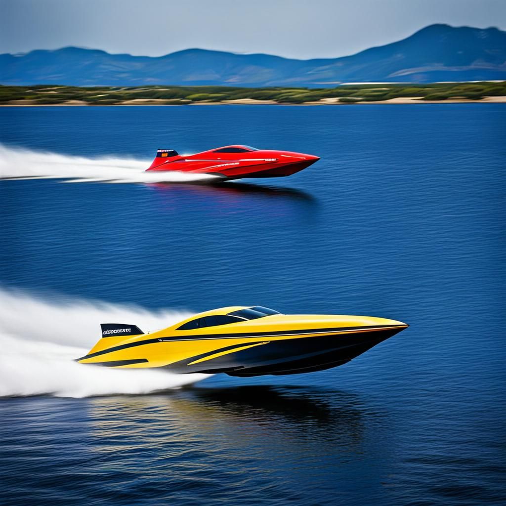 Unconventional Speed Boats - AI Generated Artwork - NightCafe Creator