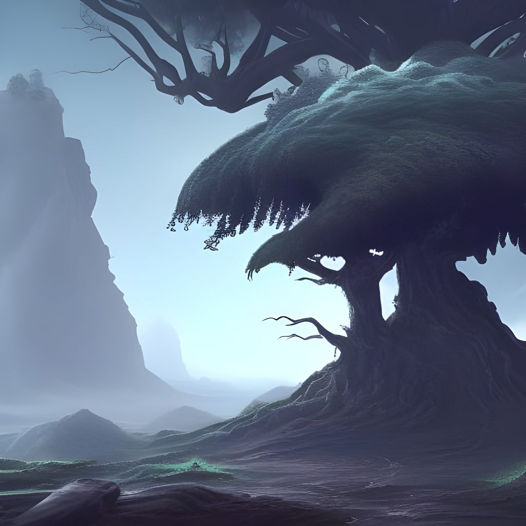 Black Tree - AI Generated Artwork - NightCafe Creator