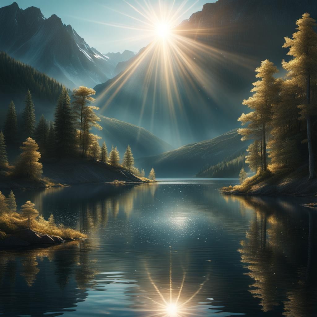 Goodnight sunlight - AI Generated Artwork - NightCafe Creator
