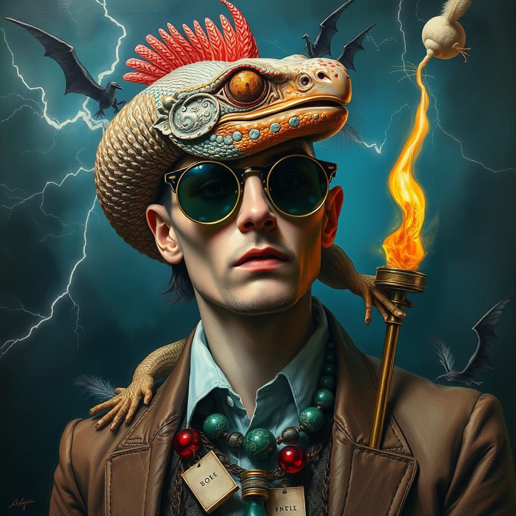 Cyberpunk Snake Plissken Escapes Futuristic New Yo... - AI Art