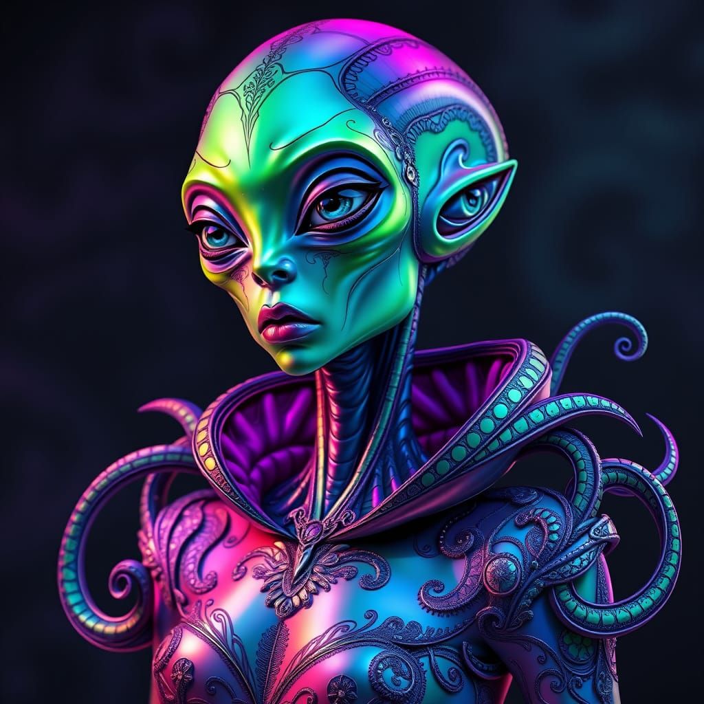 Alien Portrait - Alien Portrait