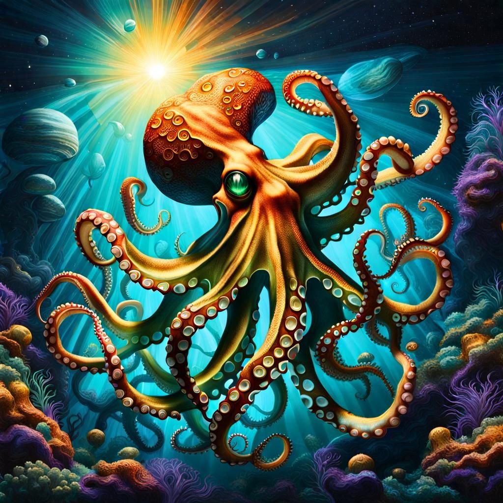 Octomind - AI Generated Artwork - NightCafe Creator