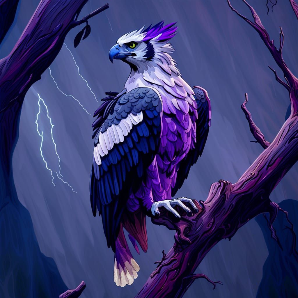 Lightning Bird - AI Generated Artwork - NightCafe Creator