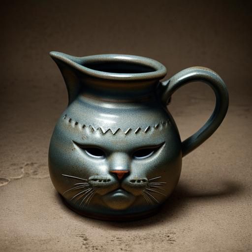 Cat Jug - AI Generated Artwork - NightCafe Creator