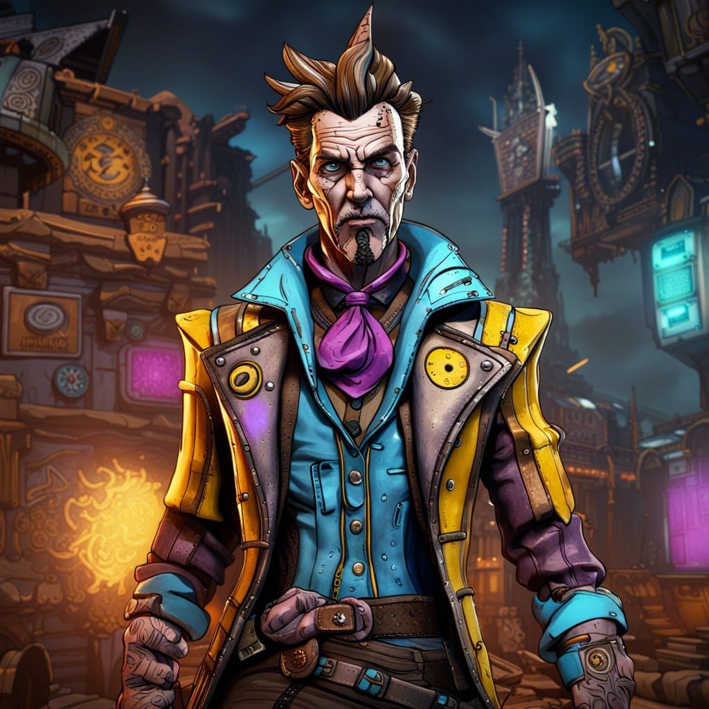 borderlands character i made up - AI Generated Artwork - NightCafe Creator
