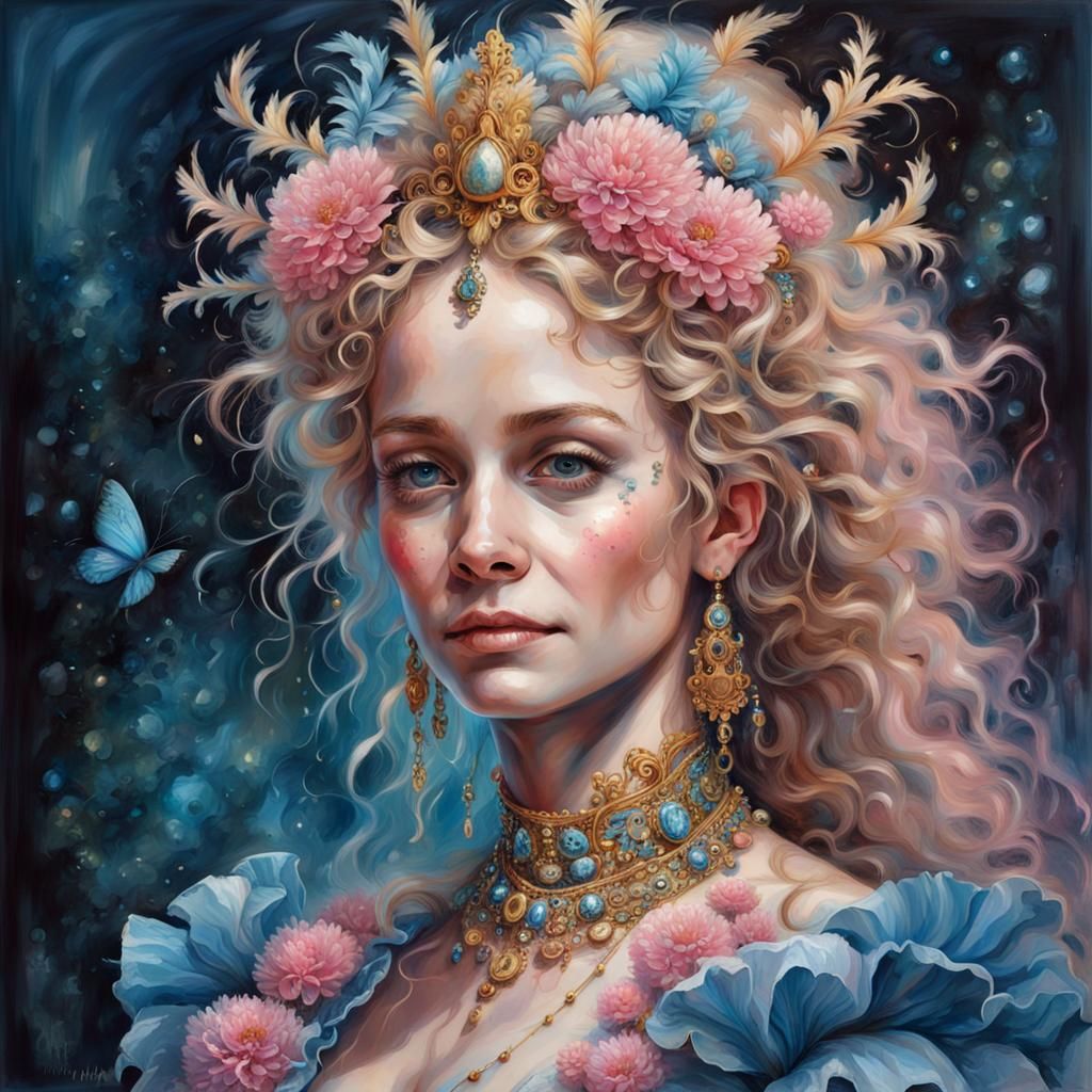 Tired Princess - AI Generated Artwork - NightCafe Creator