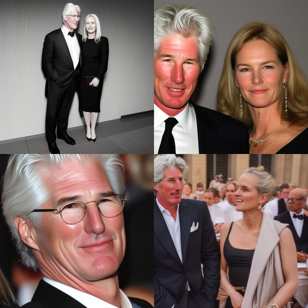 Julia Robarts and Richard Gere attending an award ceremony - AI Generated Artwork - NightCafe ...