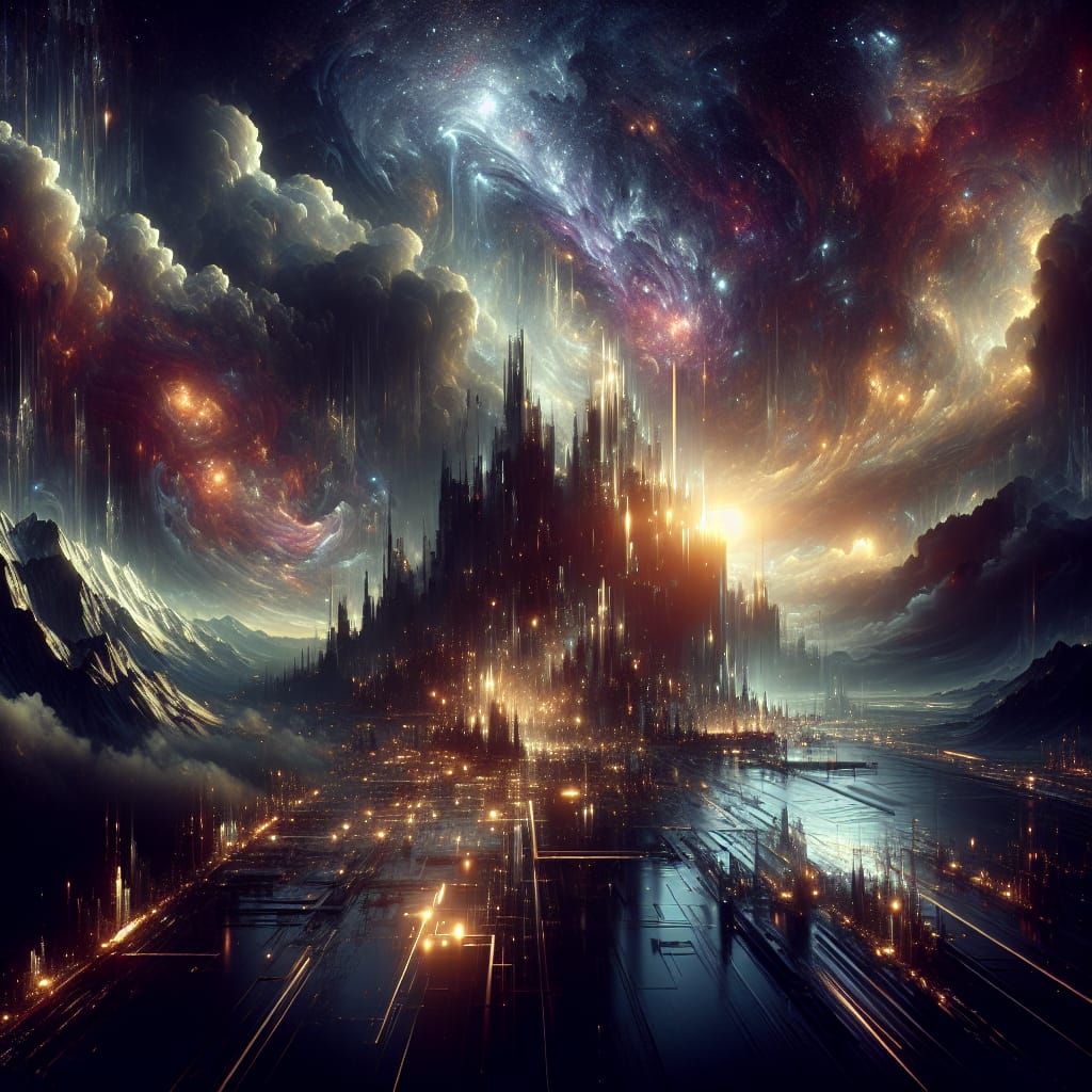 Dark synth Quantum Orthodoxy Epic cinematic brilliant stunning ...