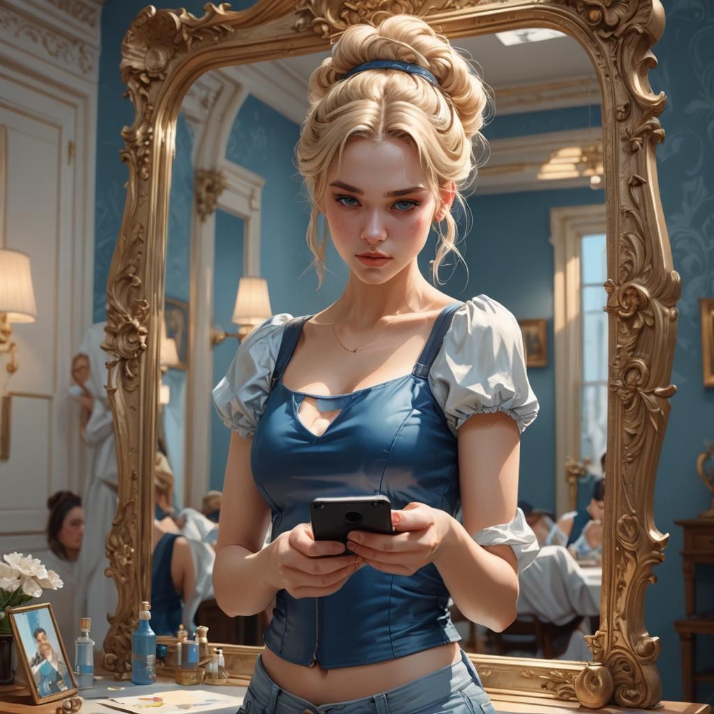 Modern-day Cinderella - AI Generated Artwork - NightCafe Creator