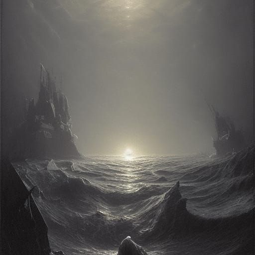 The Horizon - AI Generated Artwork - NightCafe Creator