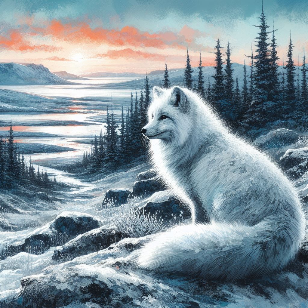 Footprints in the Frost: Stories of the Arctic Fox - AI Generated ...