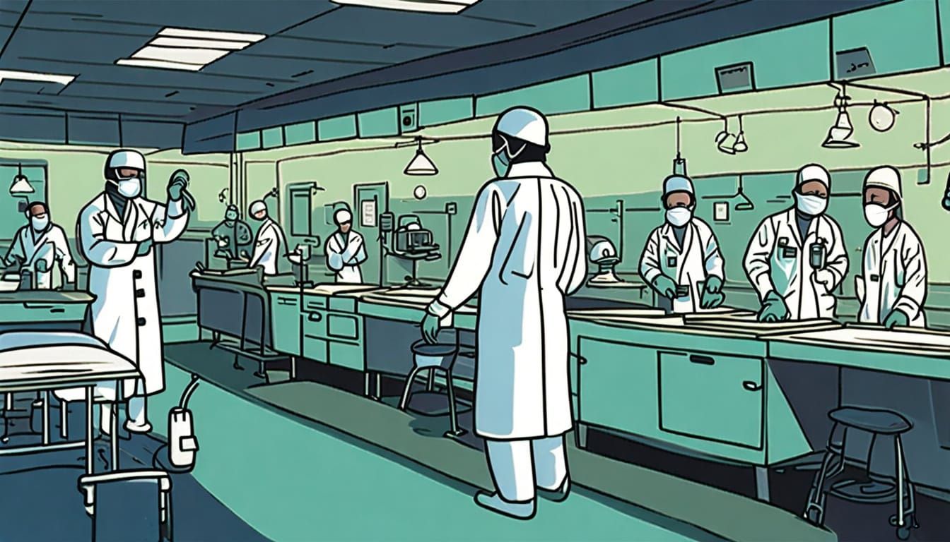 Dark Fantasy Doctor in Studio Ghibli Style - AI Art