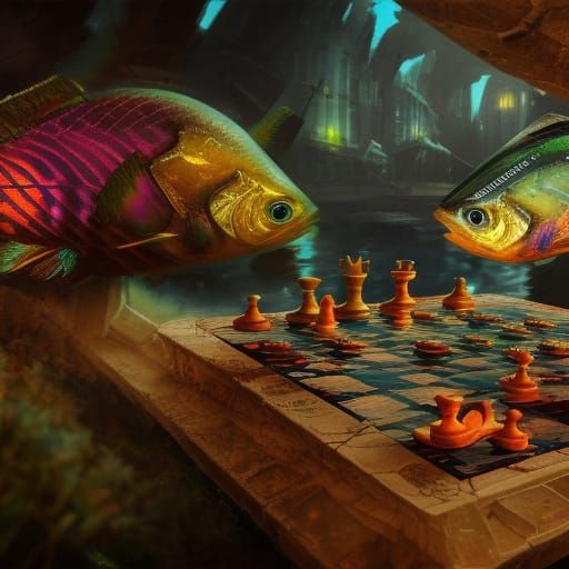Stock fish chess bot - AI Generated Artwork - NightCafe Creator