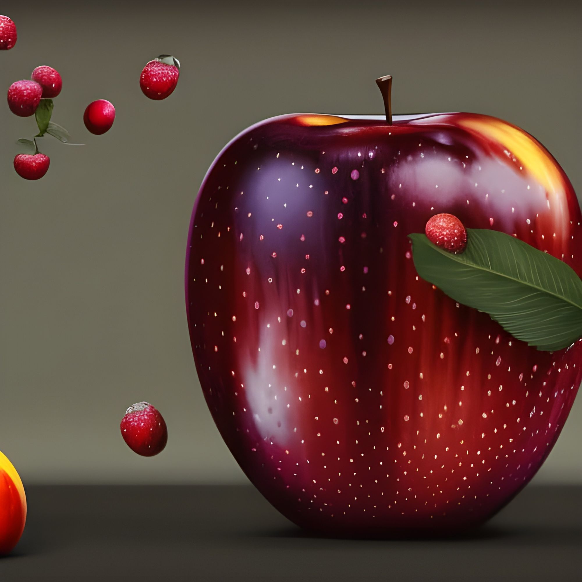 'The most Beautifully decorated Apple that can win today's contest ...