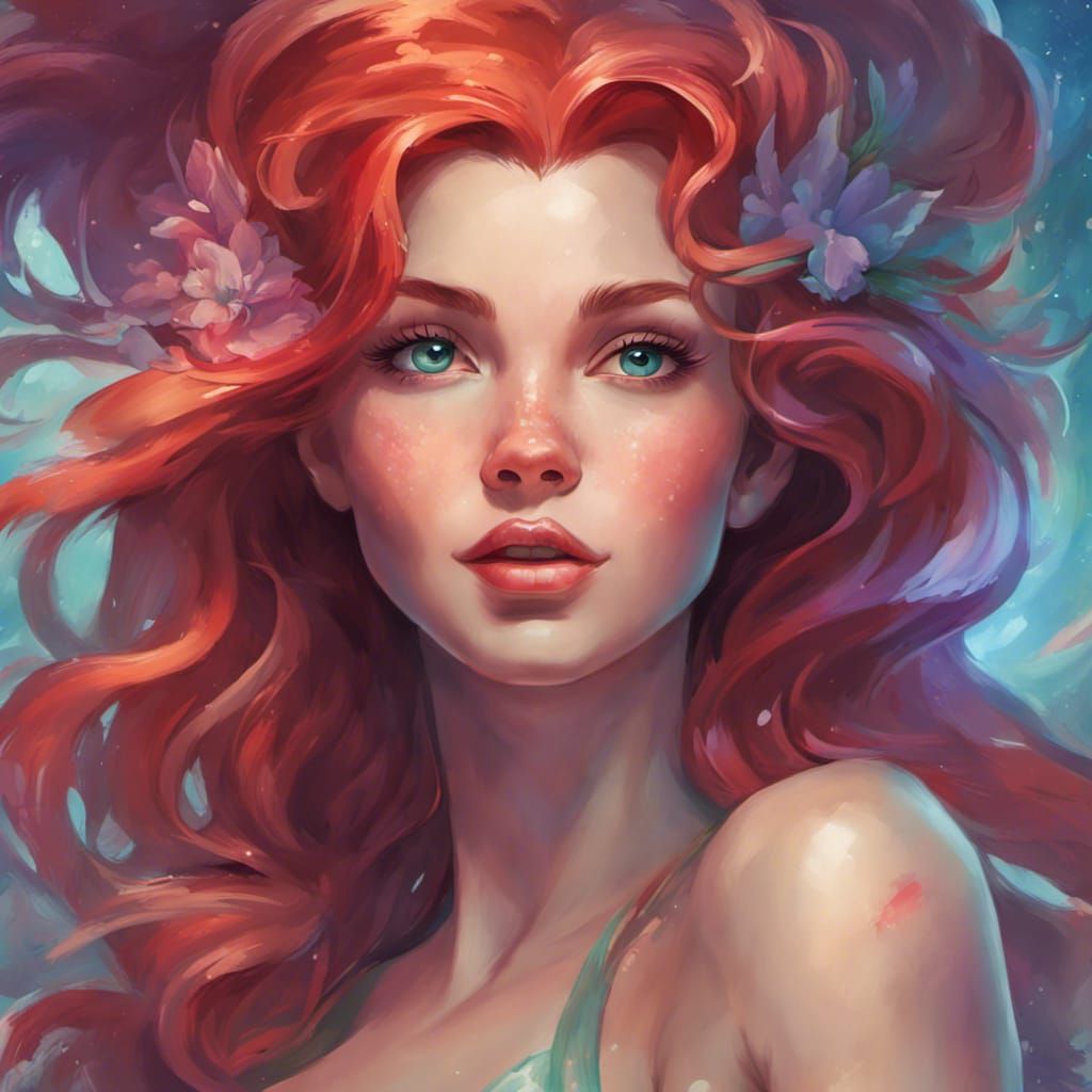 ariel 1 - AI Generated Artwork - NightCafe Creator