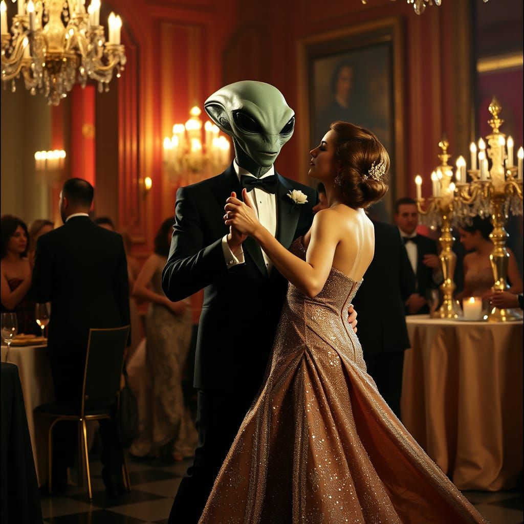 une fête élégante - Ethereal Gala in Noir Chic