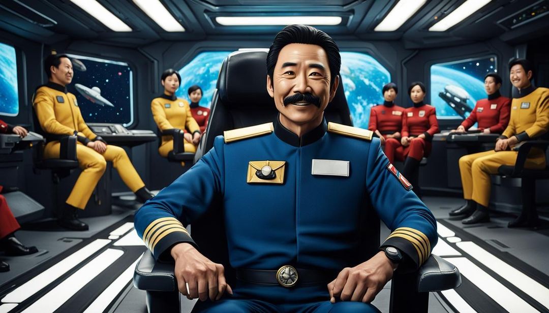 Captain Tanaka Is A Happy Man - AI Generated Artwork - NightCafe Creator