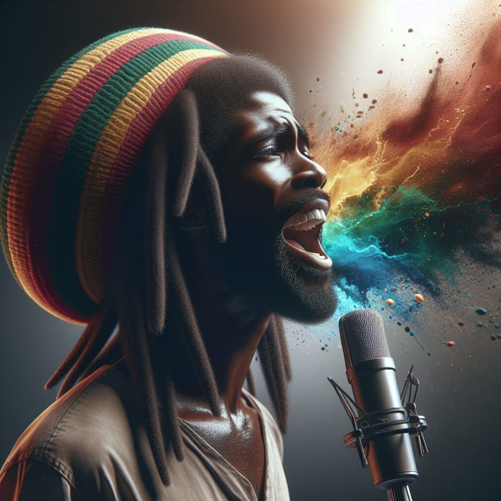 Reggae Singer - AI Generated Artwork - NightCafe Creator
