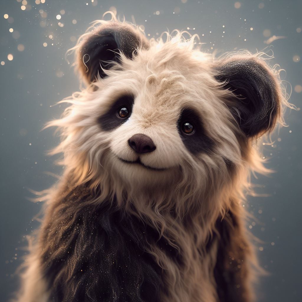 Fluffy Panda - AI Generated Artwork - NightCafe Creator