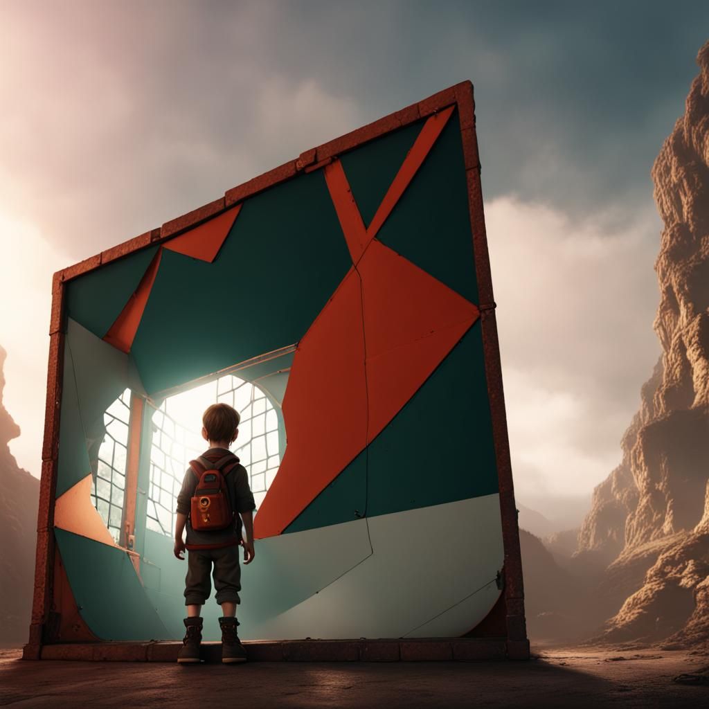 A 4-year-old boy was kidnapped in an unknown place - AI Generated ...