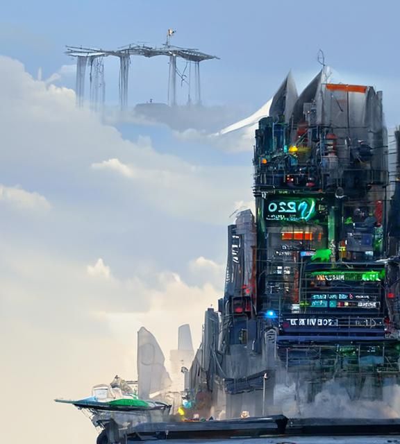 Sci-fi city 7022 by Alayna Danner Dang My Linh Alyn Spiller Lim Chuan ...