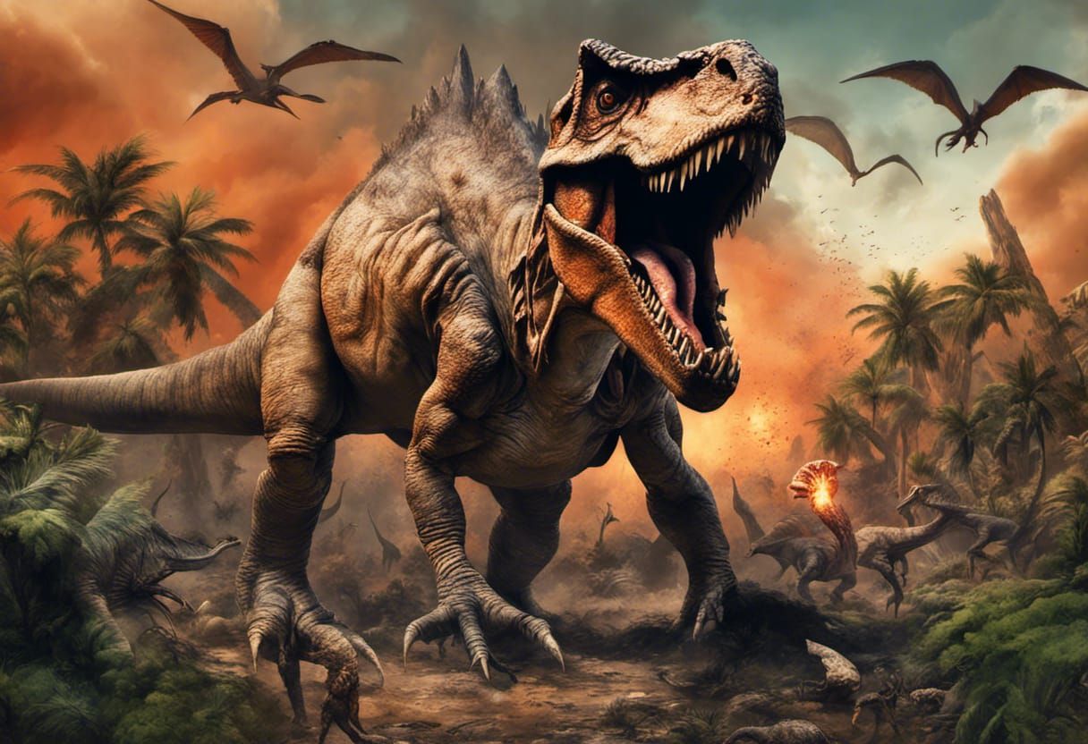 Prehistoric Terror - AI Generated Artwork - NightCafe Creator