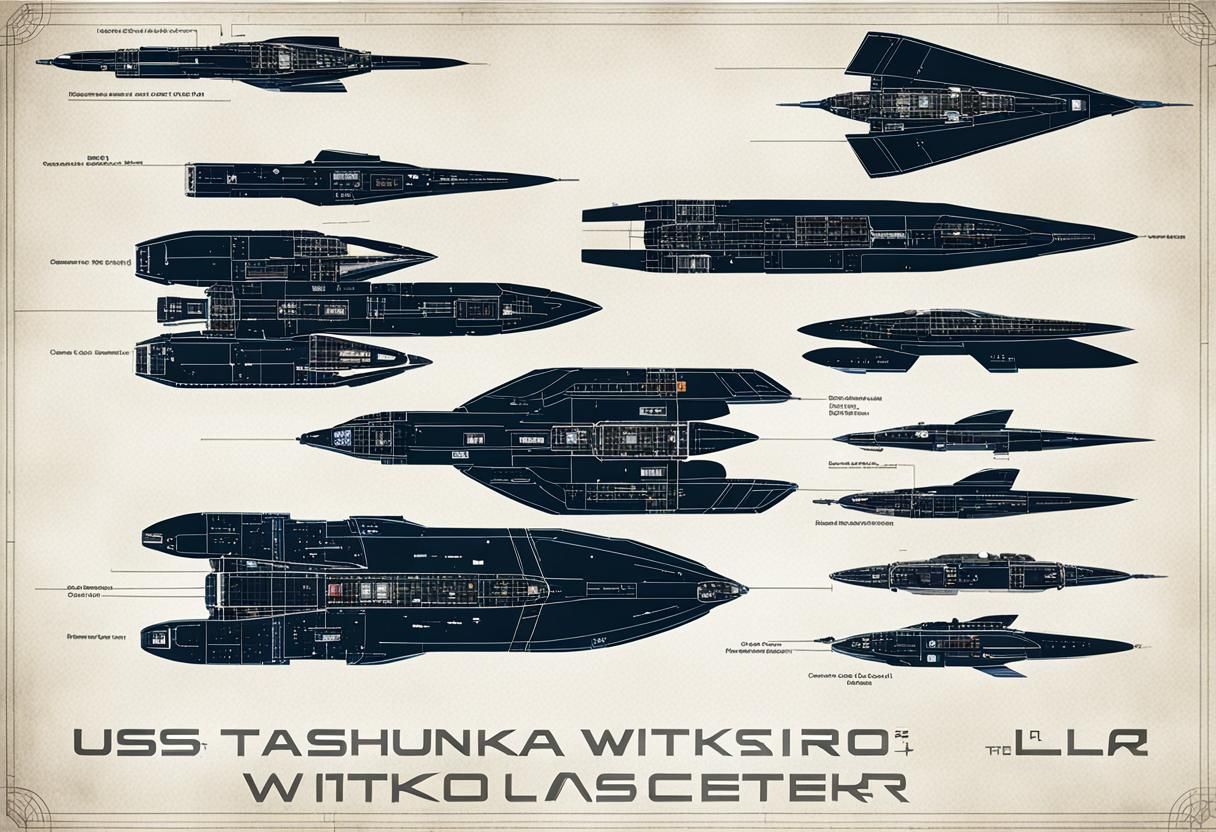 printscreen schematics of USS TASHUNKA WITKO, a cutting-edge ...