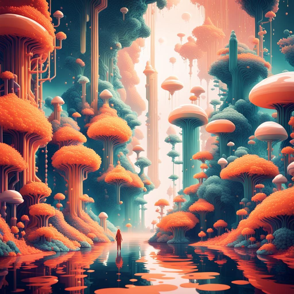 A Dream of Tomorrow ᵖᵗ. ⁵ - AI Generated Artwork - NightCafe Creator